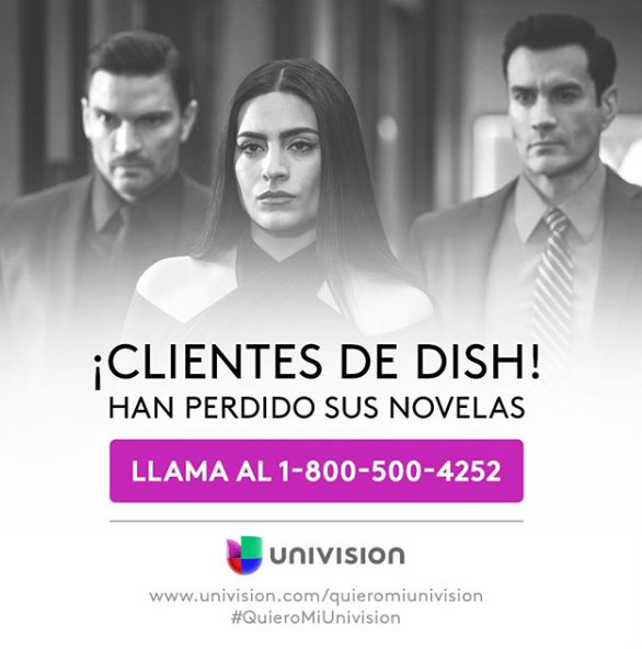 #Apagón: Dish bajó la señal de Univision y la cadena acusa ...