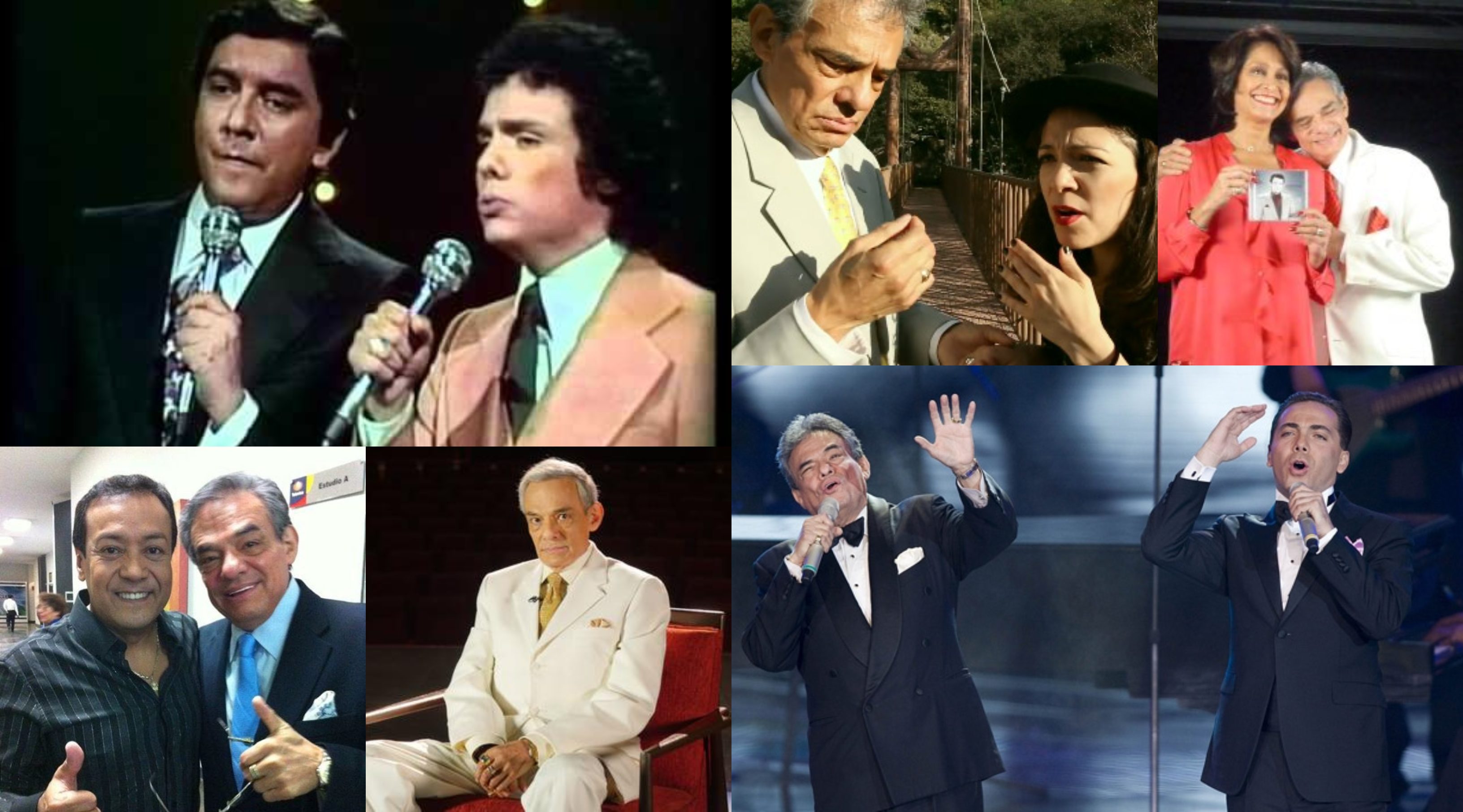 Los duetos que hizo José José durante su legado musical