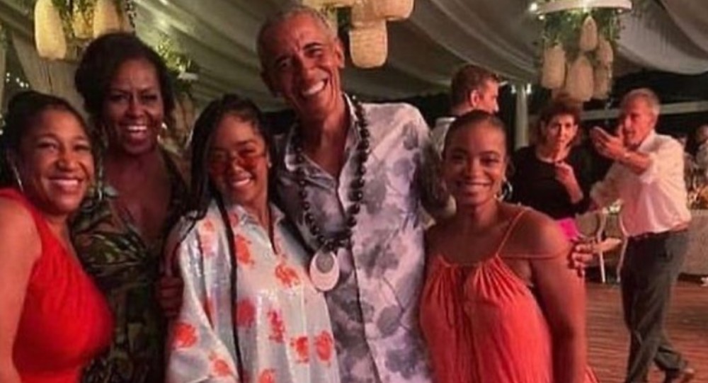 Filtran imágenes de la fiesta de cumpleaños de Barack Obama