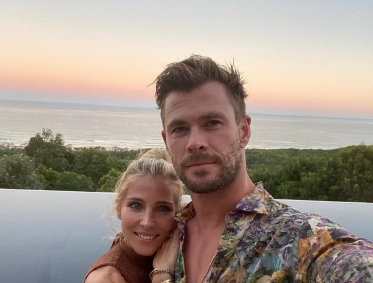 Chris Hemsworth y Elsa Pataky 2 – Barrio