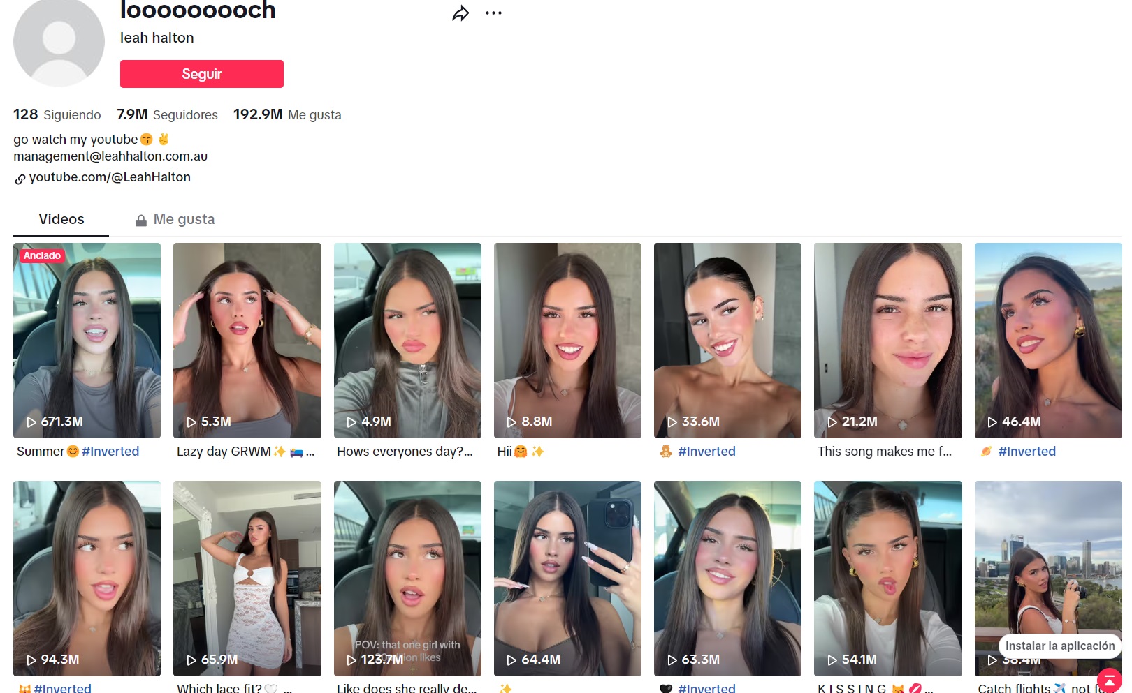 Leah Halton Tiktok 1 Barrio